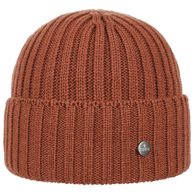 Merino Stickad Mössa med Slag och Fleece by Lierys - 679,00 kr