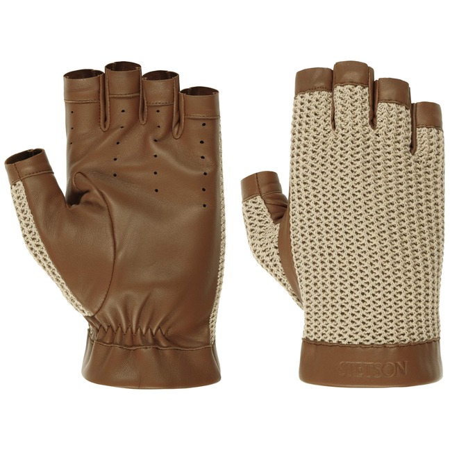 Nappa & Knit Handskar by Stetson - 849,00 kr