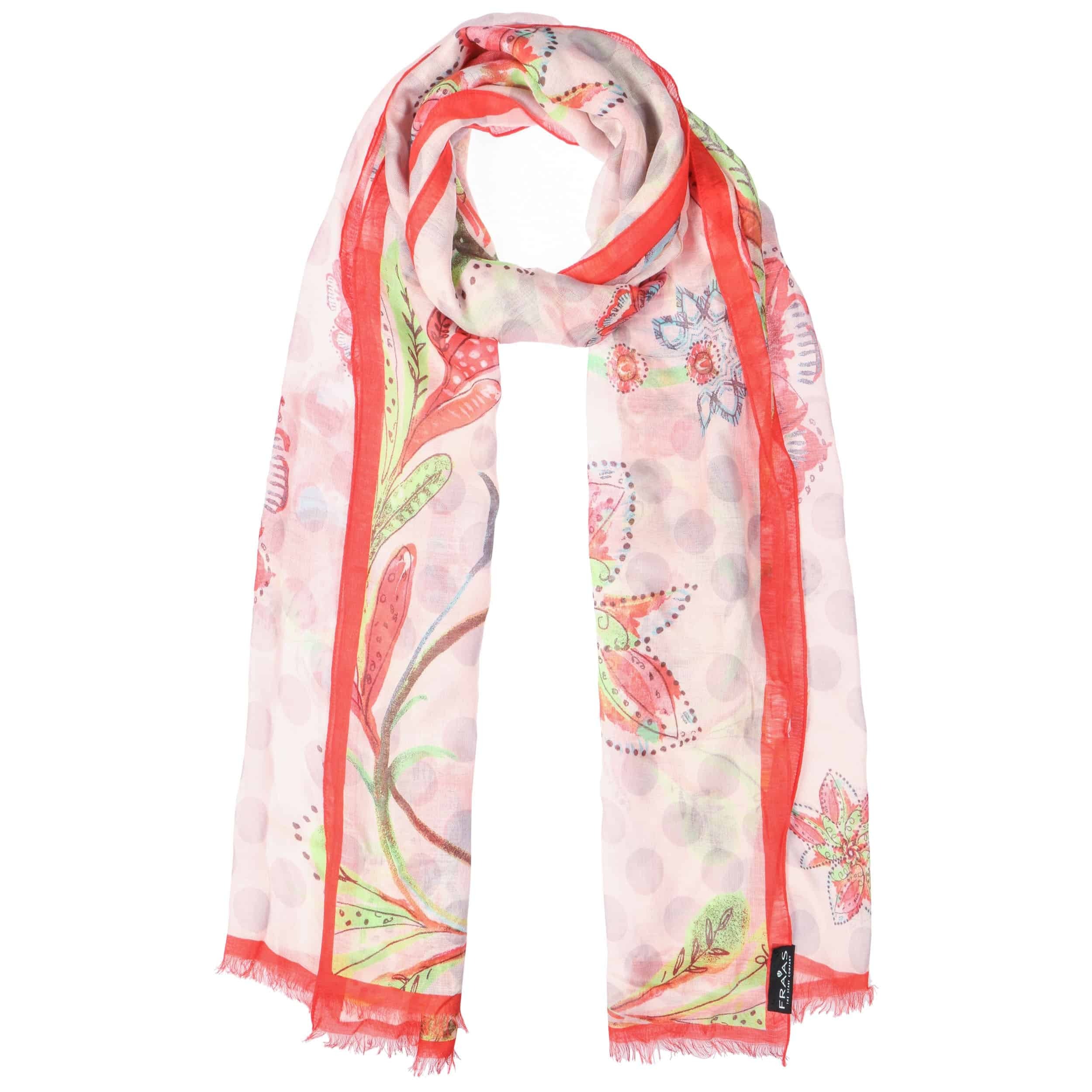 Lidia Flowers Sjal Viskos by Fraas - 539,00 kr