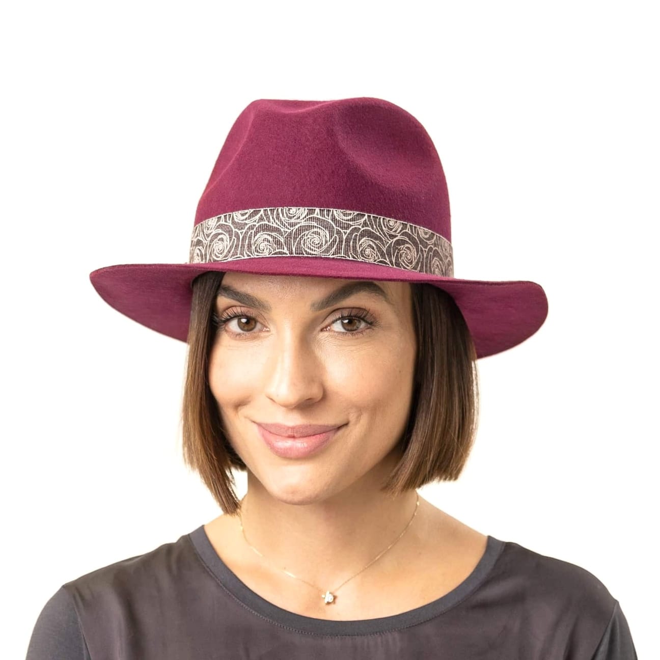 Melady Fedora med Blommaband by Lierys - 559,00 kr