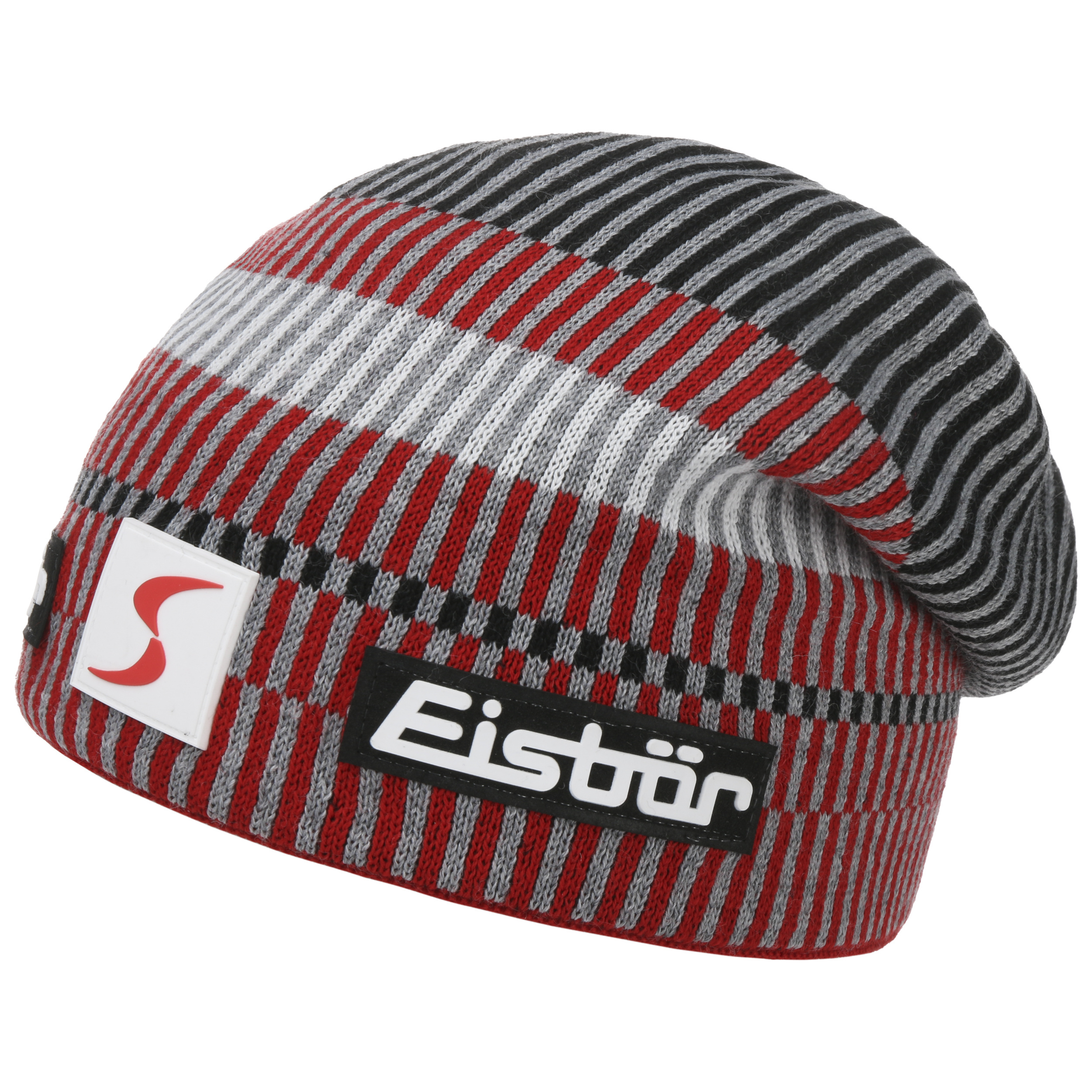 Tricolour Beanie by Eisbär - 579,00 kr